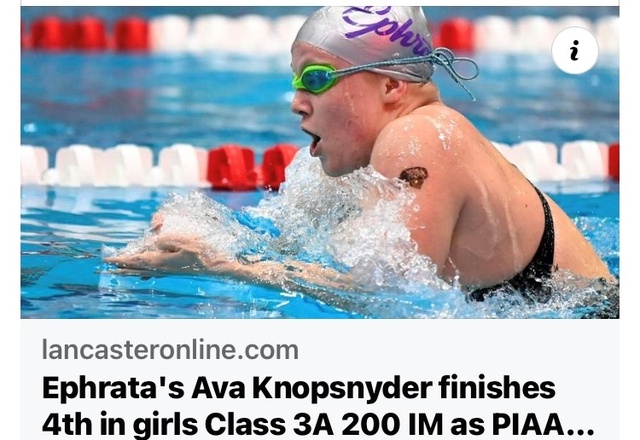 Ava Knopsnyder | Swimcloud