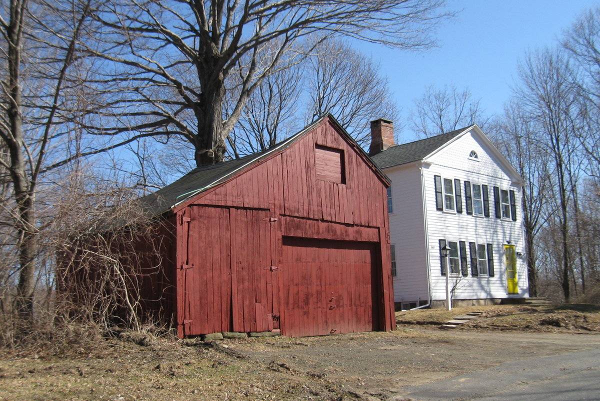 Darius Beecher II House barn (102 Fairwood Road, Bethany (Western ...