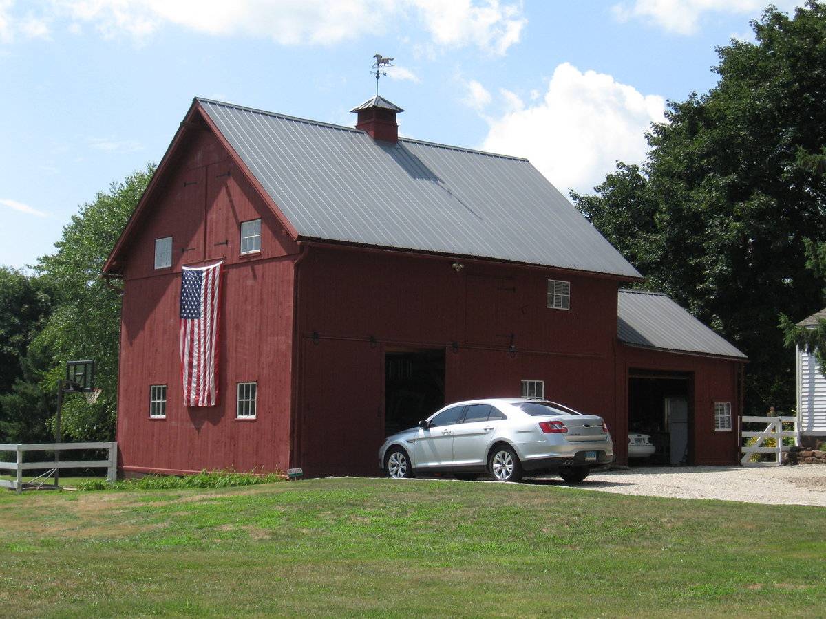 Thomas Parker Tavern Barn (1251 Cheshire Street, Cheshire (Central ...