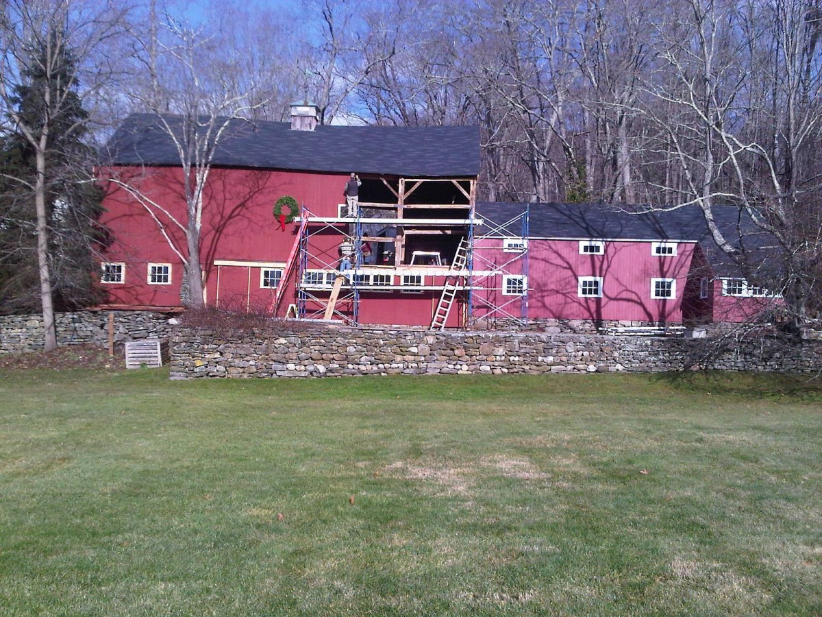 Charles Glover Farmstead/Lacy Barn (27 Wakelee Road, Roxbury (Western ...