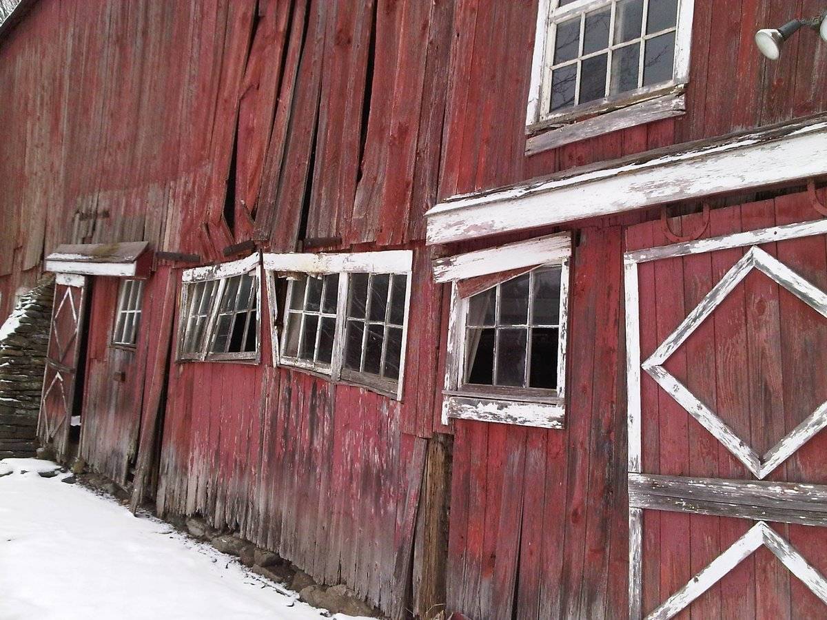 Charles Glover Farmstead/Lacy Barn (27 Wakelee Road, Roxbury (Western ...