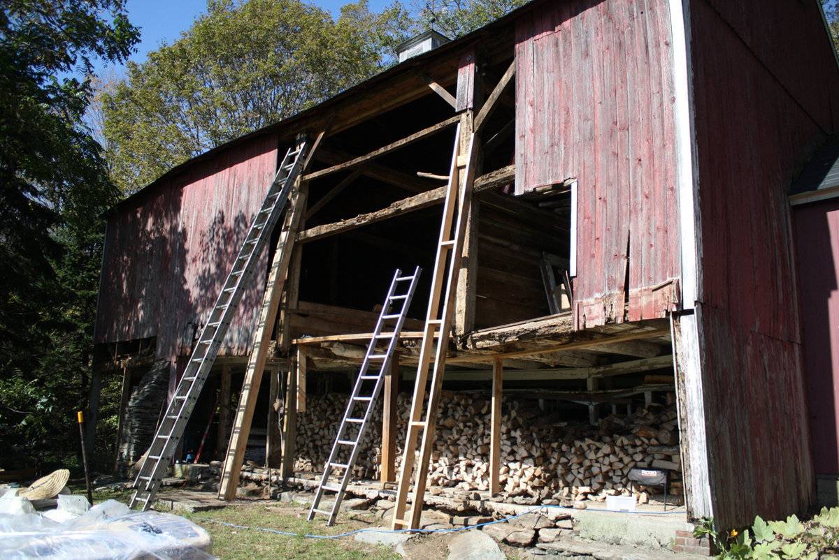 Charles Glover Farmstead/Lacy Barn (27 Wakelee Road, Roxbury (Western ...
