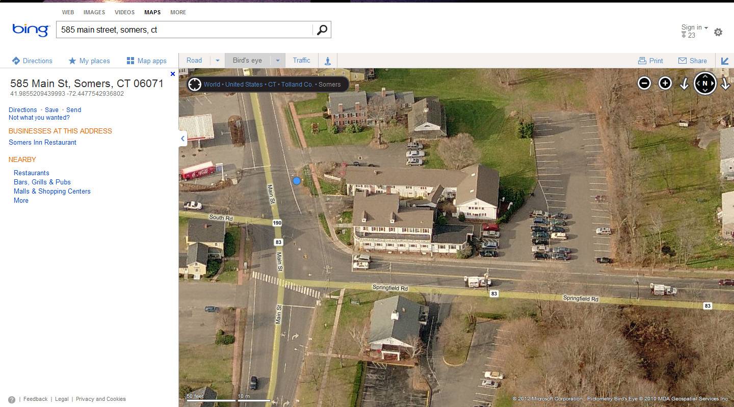 Somers Inn (585 Main Street (Rte 190), Somers (Central Valley ...