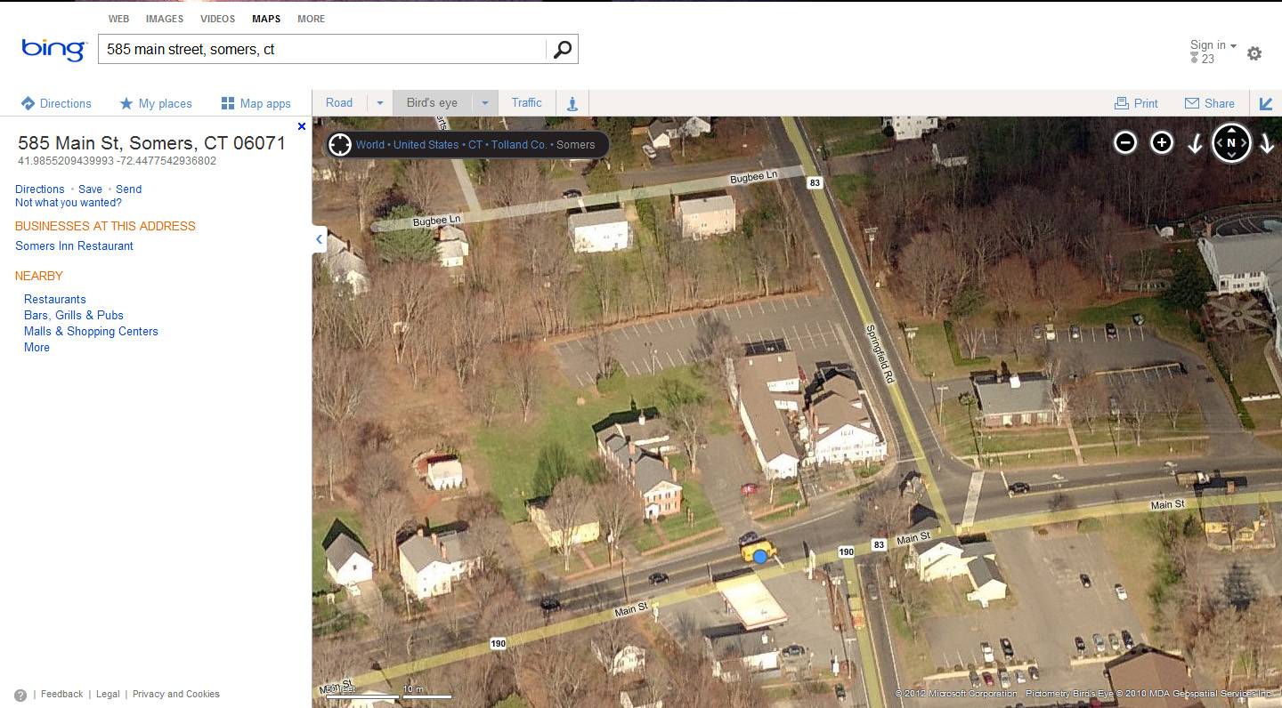 Somers Inn (585 Main Street (Rte 190), Somers (Central Valley ...