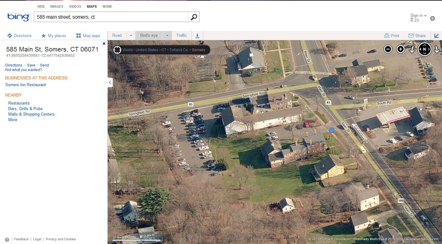 Somers Inn (585 Main Street (Rte 190), Somers (Central Valley ...