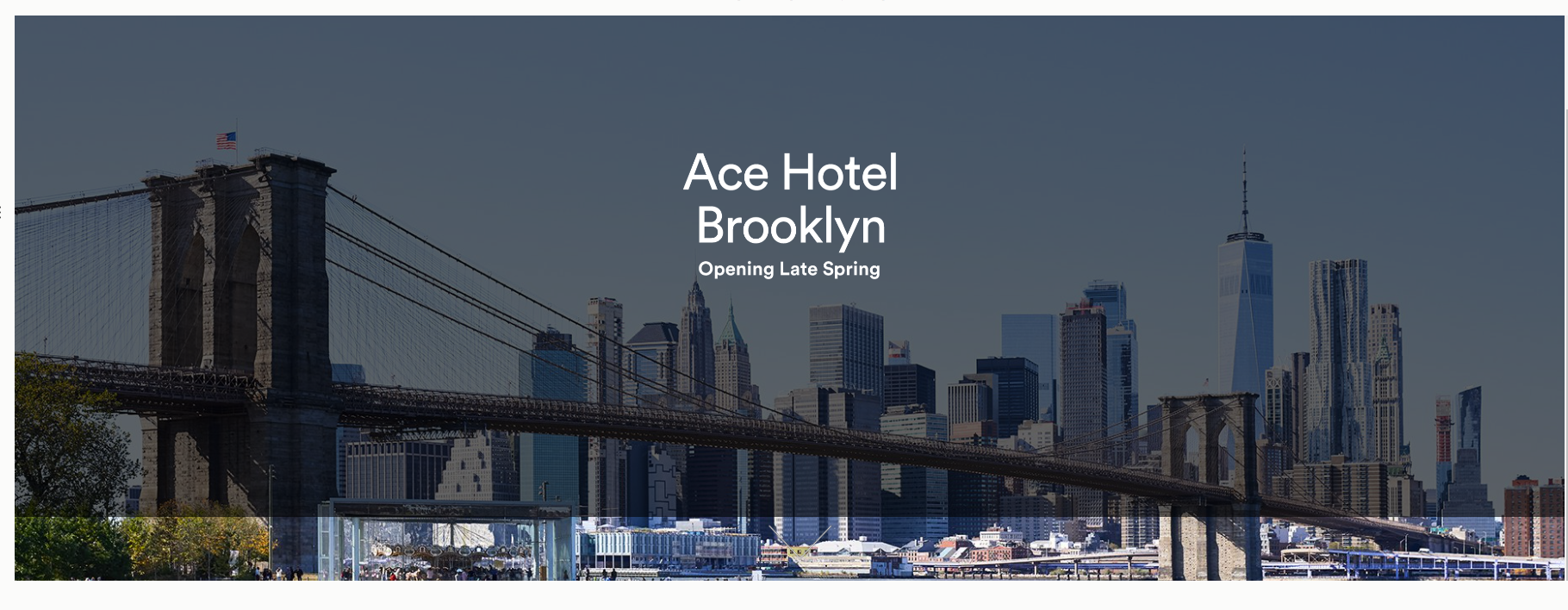 About Ace Hotel Brooklyn Culinary Agents