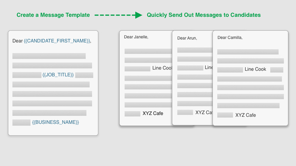 How-to: Use Message Templates | Culinary Agents