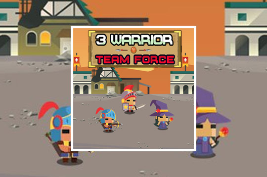 3 Warrior Team Force on Culga Games