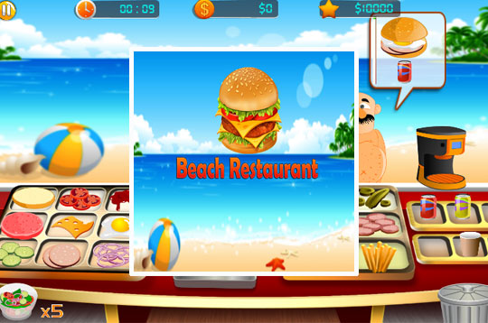 Eg Beach Restaurant on Culga Games