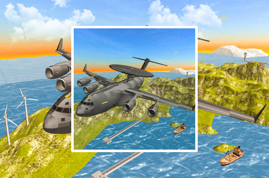 Airwar Plane Flight Simulator Challenge 3D on Culga Games