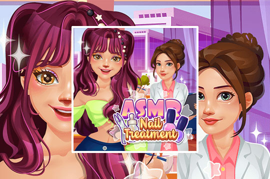 ASMR Nail Treatment on Culga Games