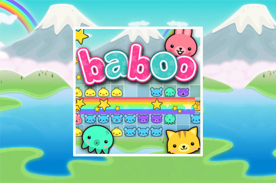 baboo rainbow puzzle on Culga Games
