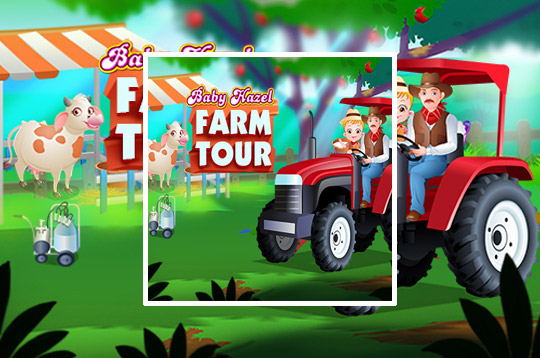Baby Hazel Farm Tour on Culga Games