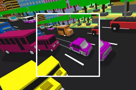 Blocky Highway Racing 2019 on Culga Games