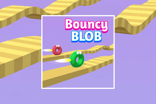 Bouncy Blob Race: Obstacle Course on Culga Games