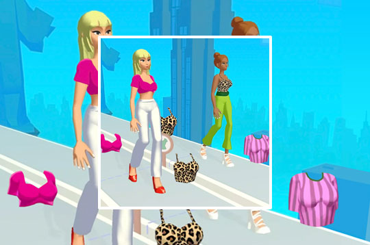 Catwalk Girl Challenge on Culga Games