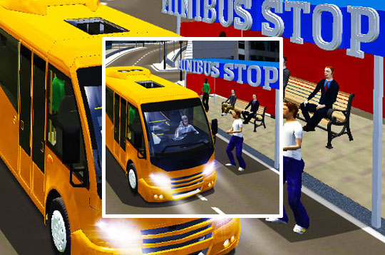 City Minibus Driver sur JeuxGratuitJeux