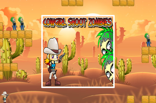 Cowgirl Shoot Zombies sur JeuxGratuitJeux