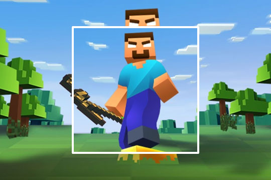 Craft Rush Running Game sur JeuxGratuitJeux