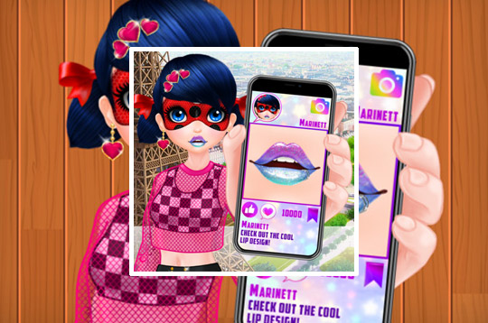 Cute Lip Design for Marinette em Jogos na Internet