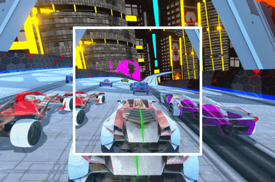 Cyber Cars Punk Racing on Culga Games