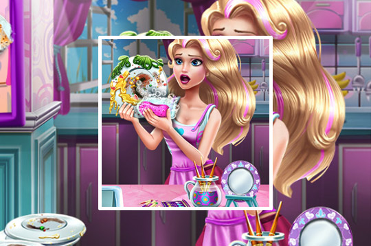 Doll Dish Wasing on Culga Games