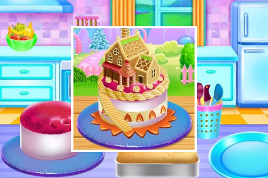 Doll House Cake Cooking on Culga Games