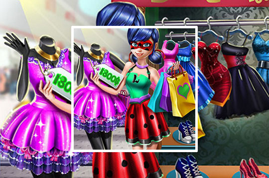 Dotted Girl Realife Shopping sur JeuxGratuitJeux