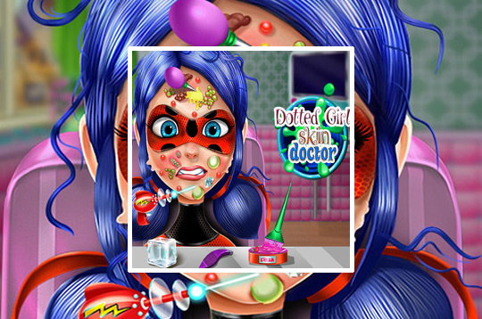 Dotted Girl Skin Doctor on Culga Games