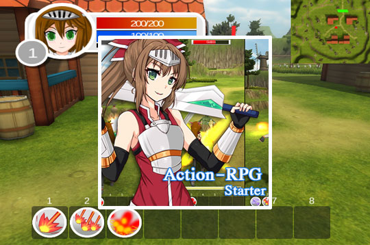 Eg Rpg Fight on Culga Games