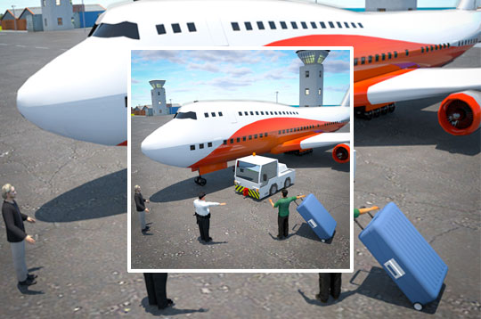 Flight Pilot Airplane Games 24 em Jogos na Internet