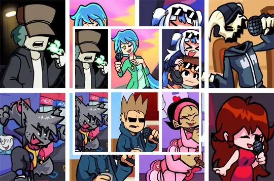 FNF Nerves but Every Turn a Different Cover is Use on Culga Games