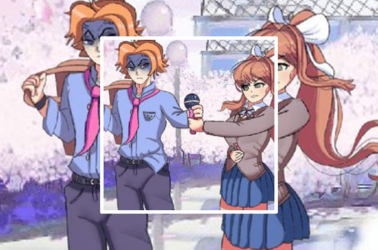 Friday Night Funkin' vs Monika HD on Culga Games