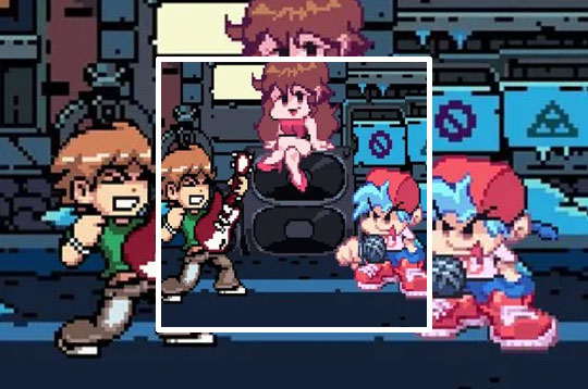 Friday Night Funkin' vs Scott Pilgrim on Culga Games