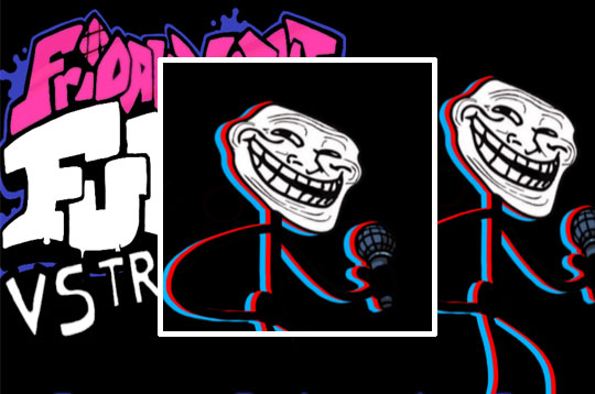 Friday Night Funkin vs Trollface on Culga Games