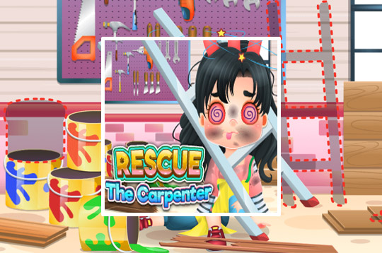 Funny Rescue Carpenter on Culga Games