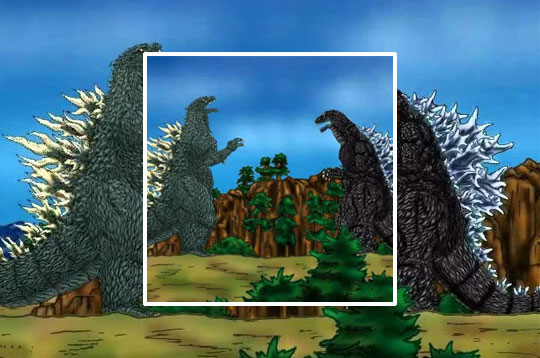 Godzilla Daikaiju Battle Royale on Culga Games