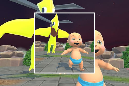 Hide Yellow Monster Survivor sur JeuxGratuitJeux