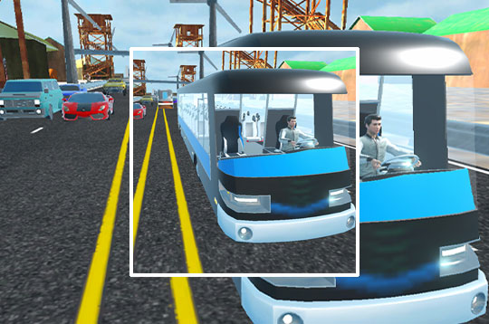 Highway Bus Rush em Jogos na Internet