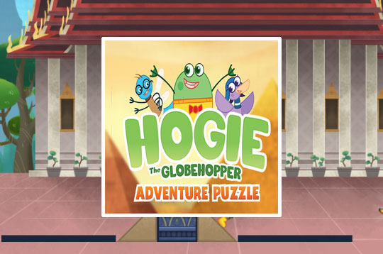 Hogie The Globehopper Adventure Puzzle on Culga Games