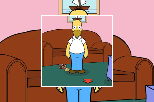 Homero Simpson Saw Game sur JeuxGratuitJeux