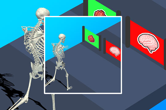 Human Evolution Run sur JeuxGratuitJeux