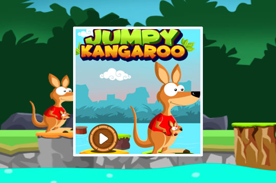 Jumpy Kangaroo sur JeuxGratuitJeux