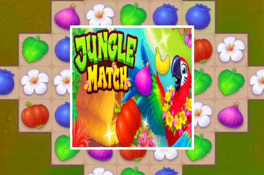 Jungle Match sur JeuxGratuitJeux