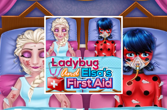 Ladybug and Elsa's First Aid on Culga Games