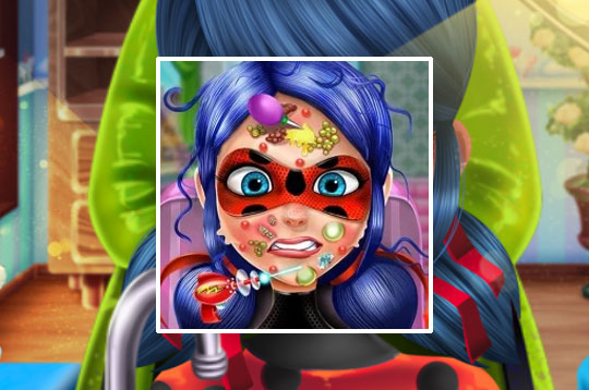 Ladybug Hero Real Dentist on Culga Games