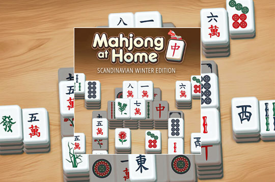 Mahjong at Home: Scandinavian Winter Edition em Jogos na Internet