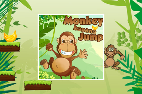 Monkey Banana Jump on Culga Games