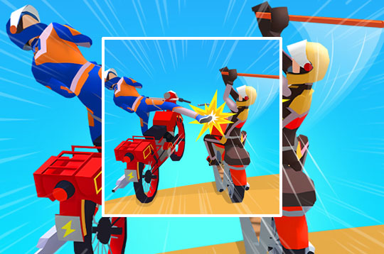 Moto Attack Bike Racing sur JeuxGratuitJeux