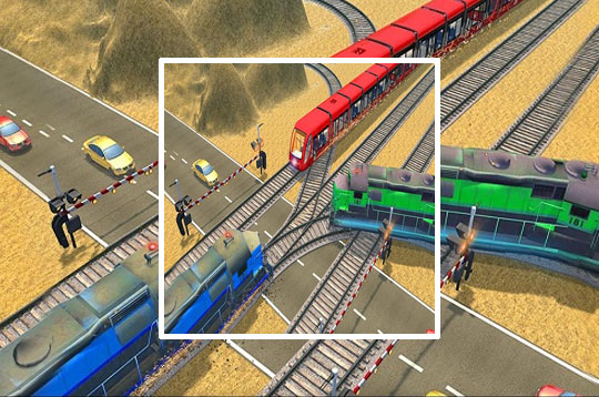 Mountain Uphill Passenger Train Simulator on Culga Games